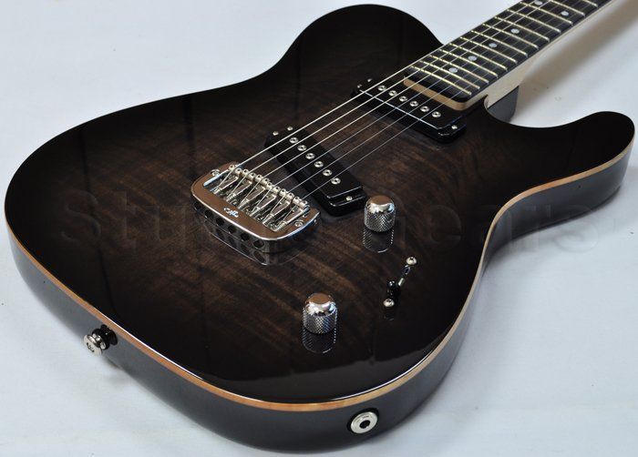 G&L USA ASAT Special Deluxe Electric Guitar in Blackburst - USA.ASAT.S